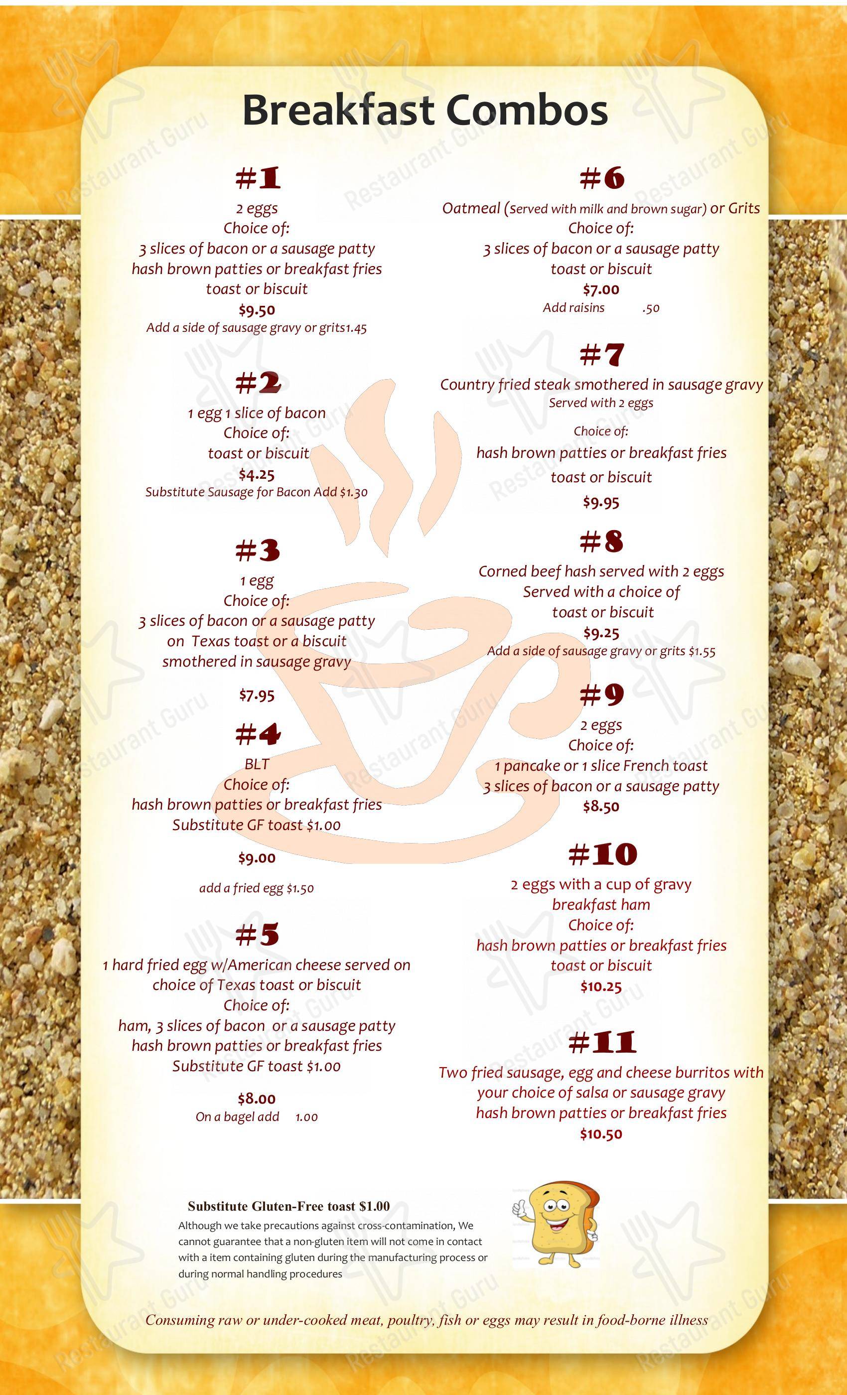 Menu at Village Family Restaurant, Waynesville