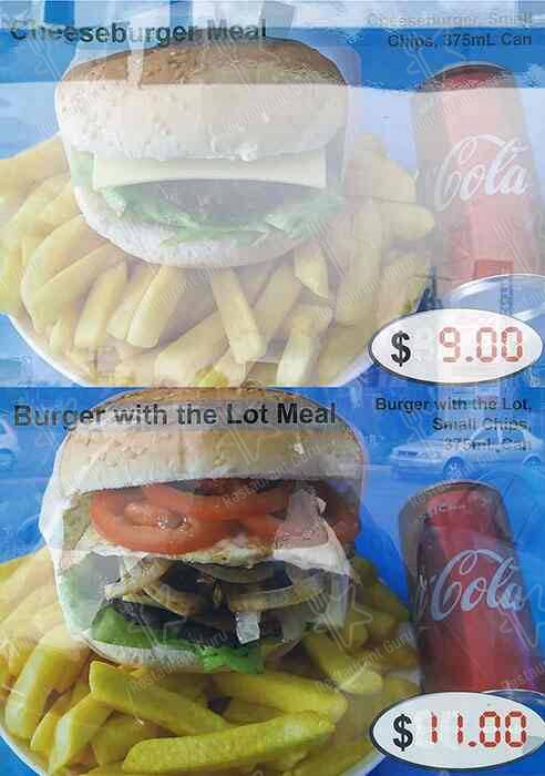 Menu at The Big Catch fast food, Cranbourne West