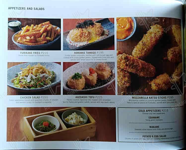 Menu at Yabu: House of Katsu Ayala Vertis restaurant, Quezon City ...