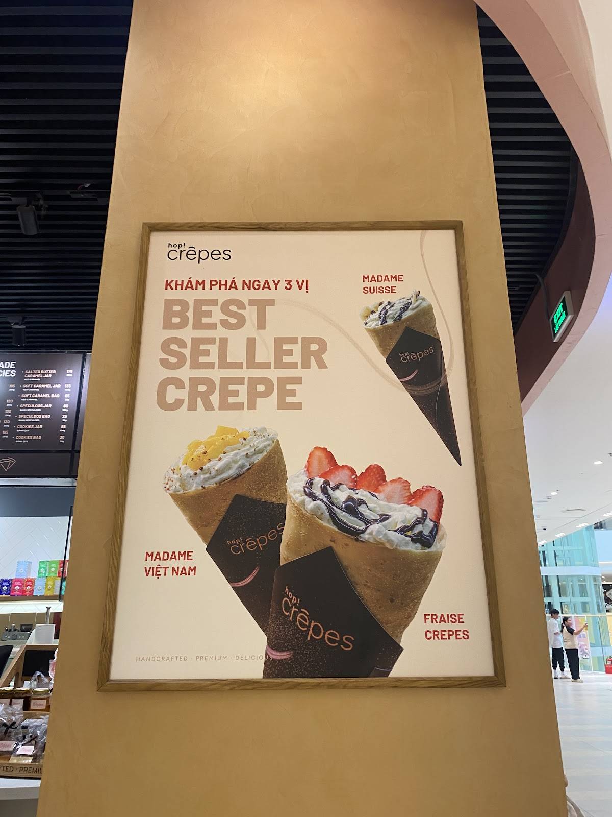 Menu at hop! crêpes - Lotte Mall West Lake Hanoi, Hanoi