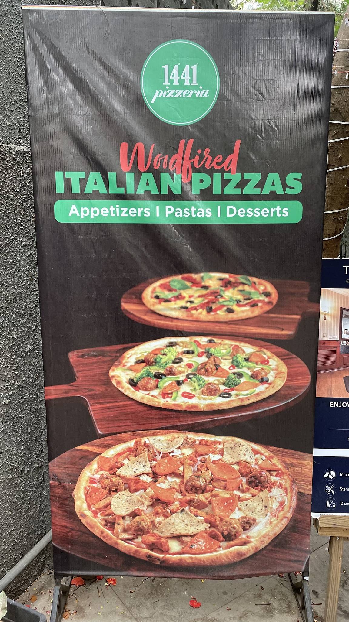 Menu at 1441 Pizzeria Koregaon Park, Pune, 5