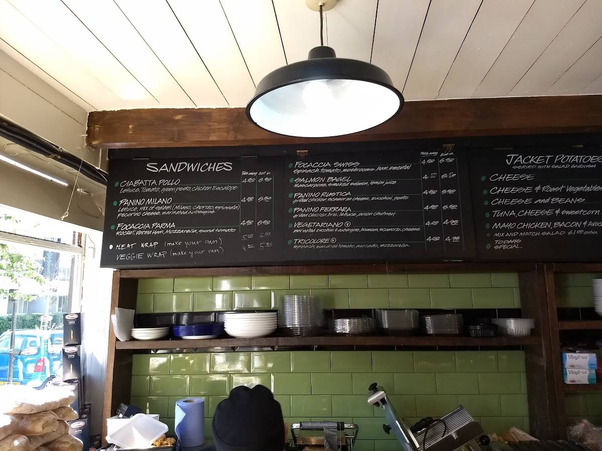 Menu at 49 Cafe, London