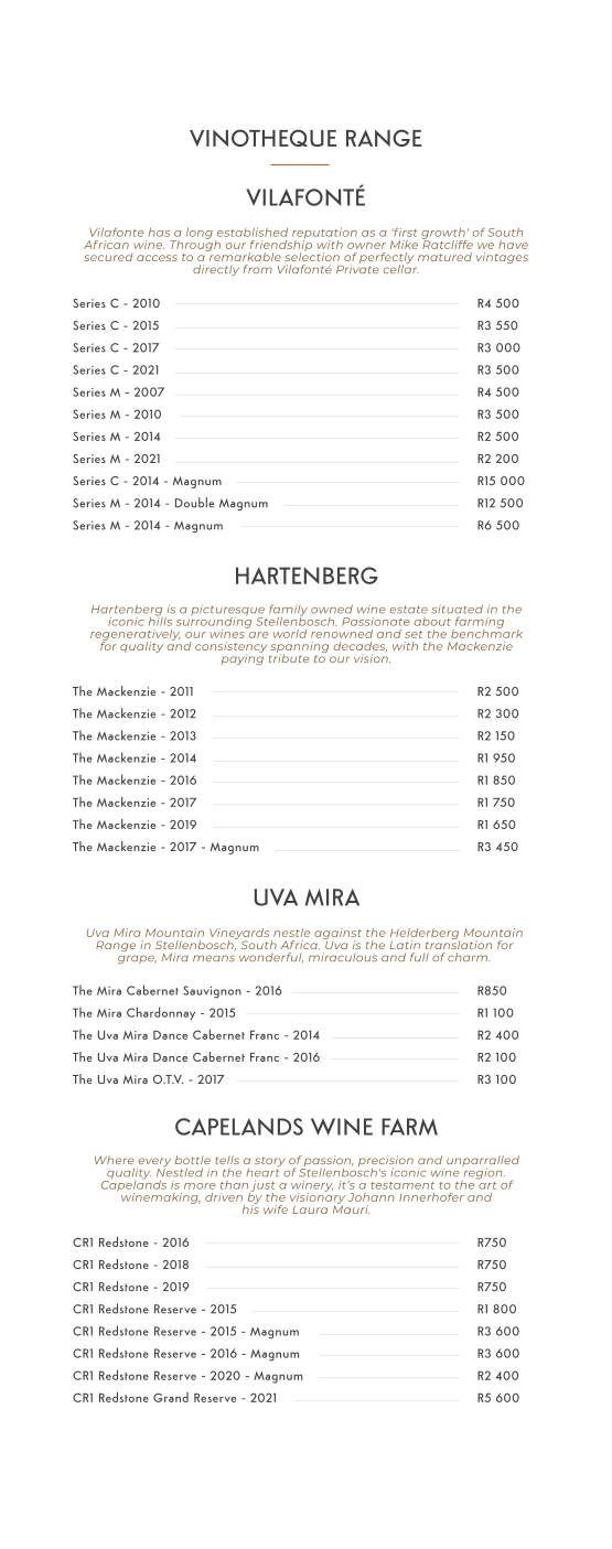 Menu at AMAN Kitchen Bar, Sandton