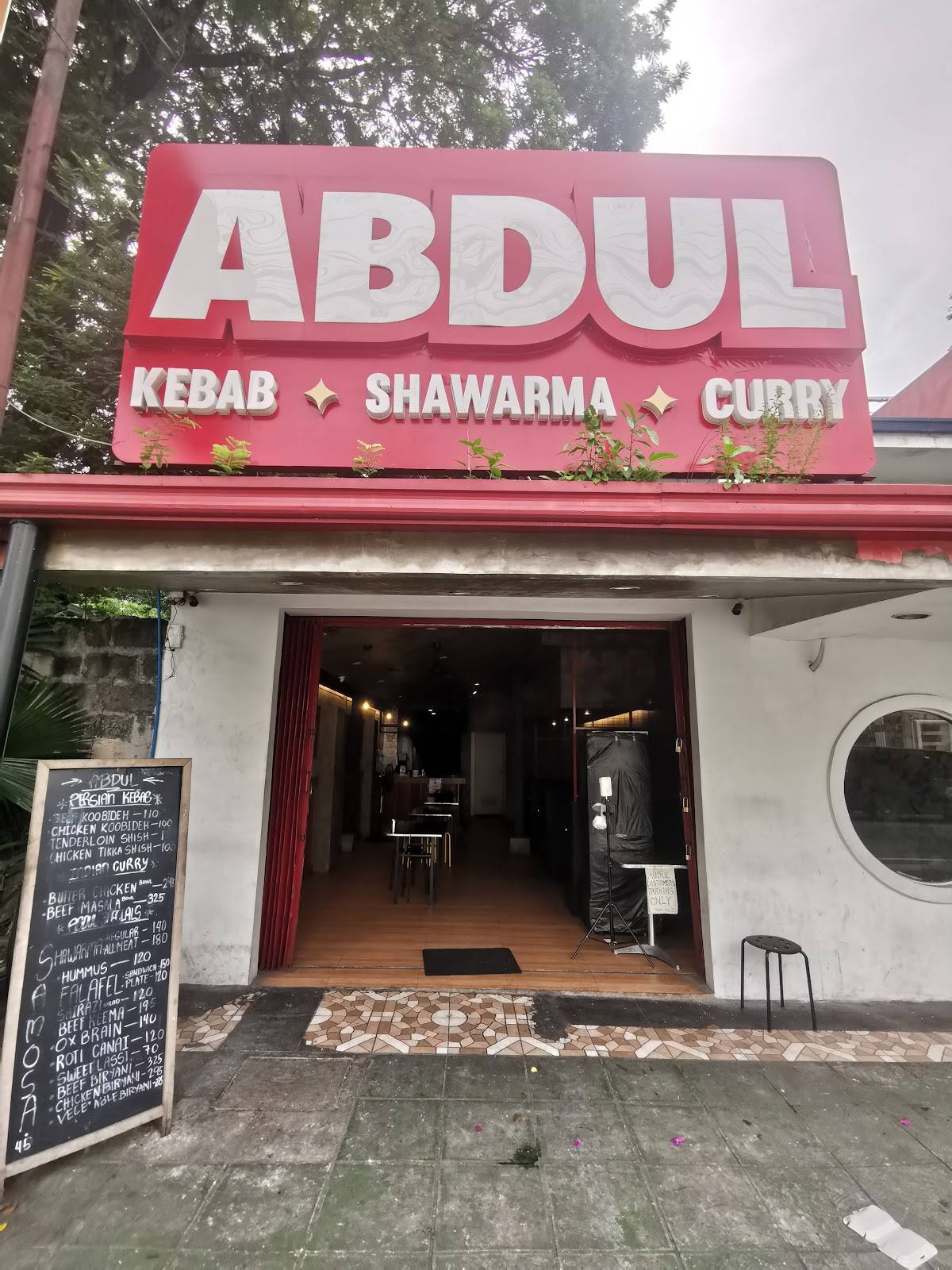 Carta del restaurante Abdul: Kebab, Shawarma, and Curry, Ciudad Quezon