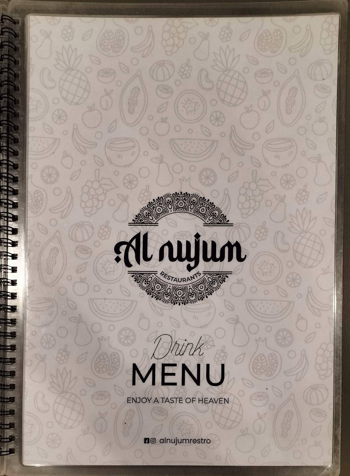 Menu at Al Nujum Restaurant, Chemmad