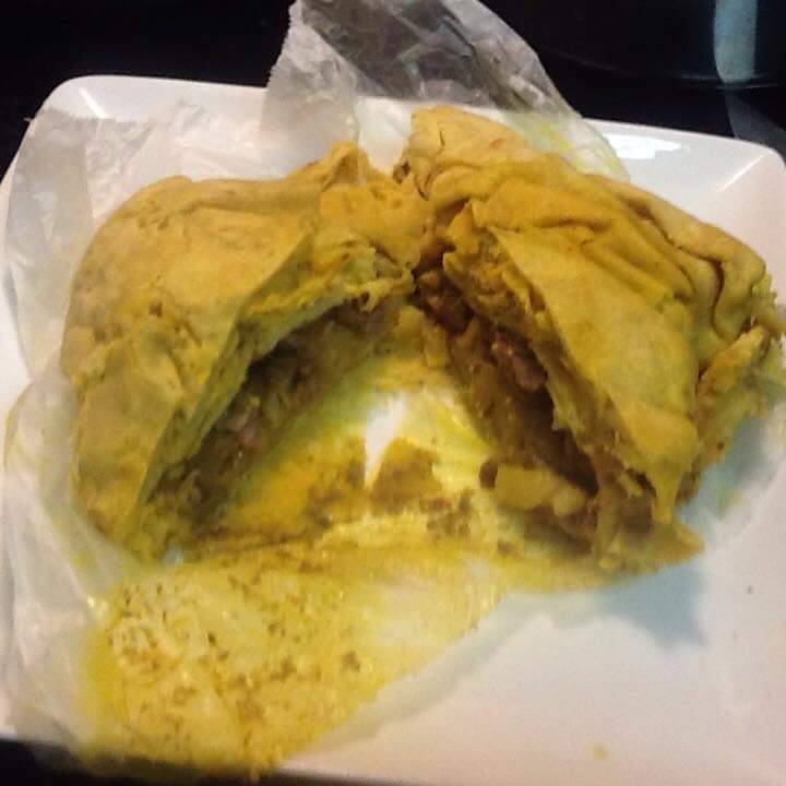 Menu at Ali's Roti Restaurant, Boston, Tremont St