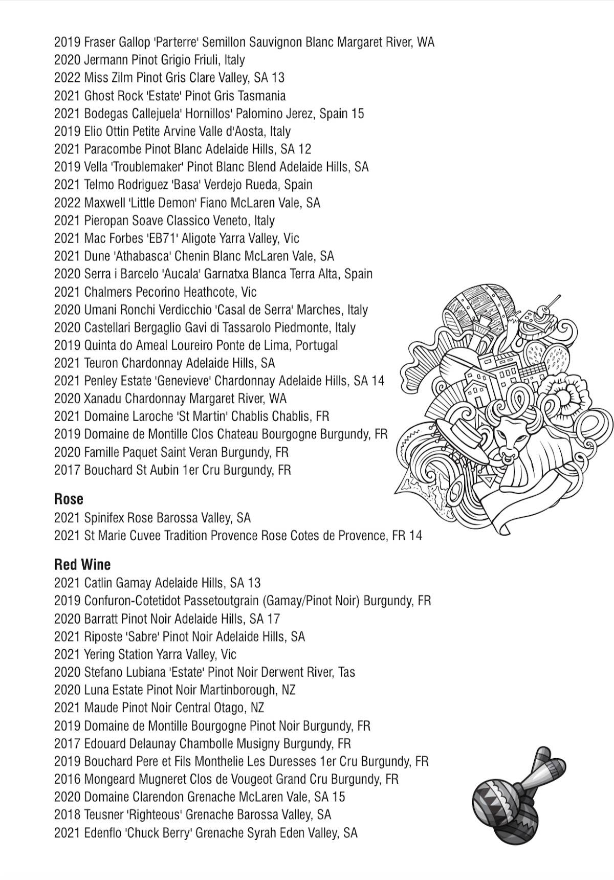 Menu at Amor Restaurant & Bar, Hyde Park