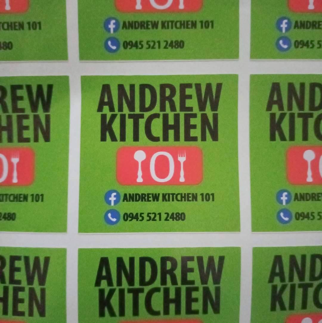Menu at Andrew's Kitchen 101 restaurant, Talisay City