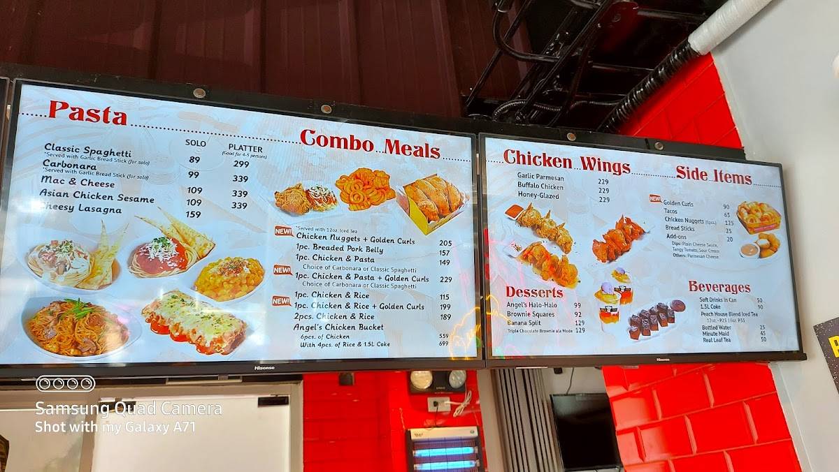 Menu at Angel's Pizza - Calamba restaurant, Calamba