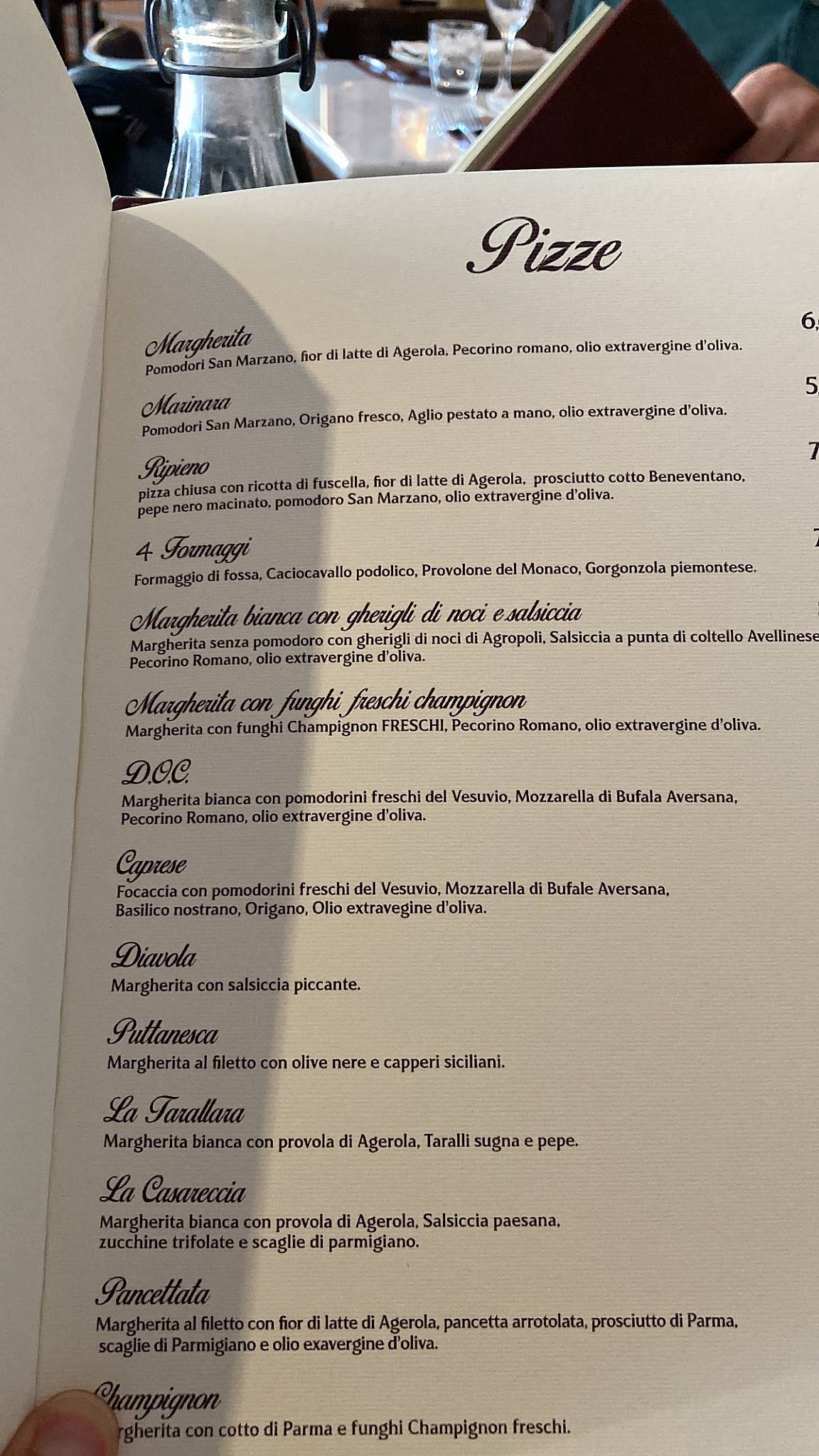 Menu da Antonio La Trippa Trattoria Ristorante Napoletano, Napoli