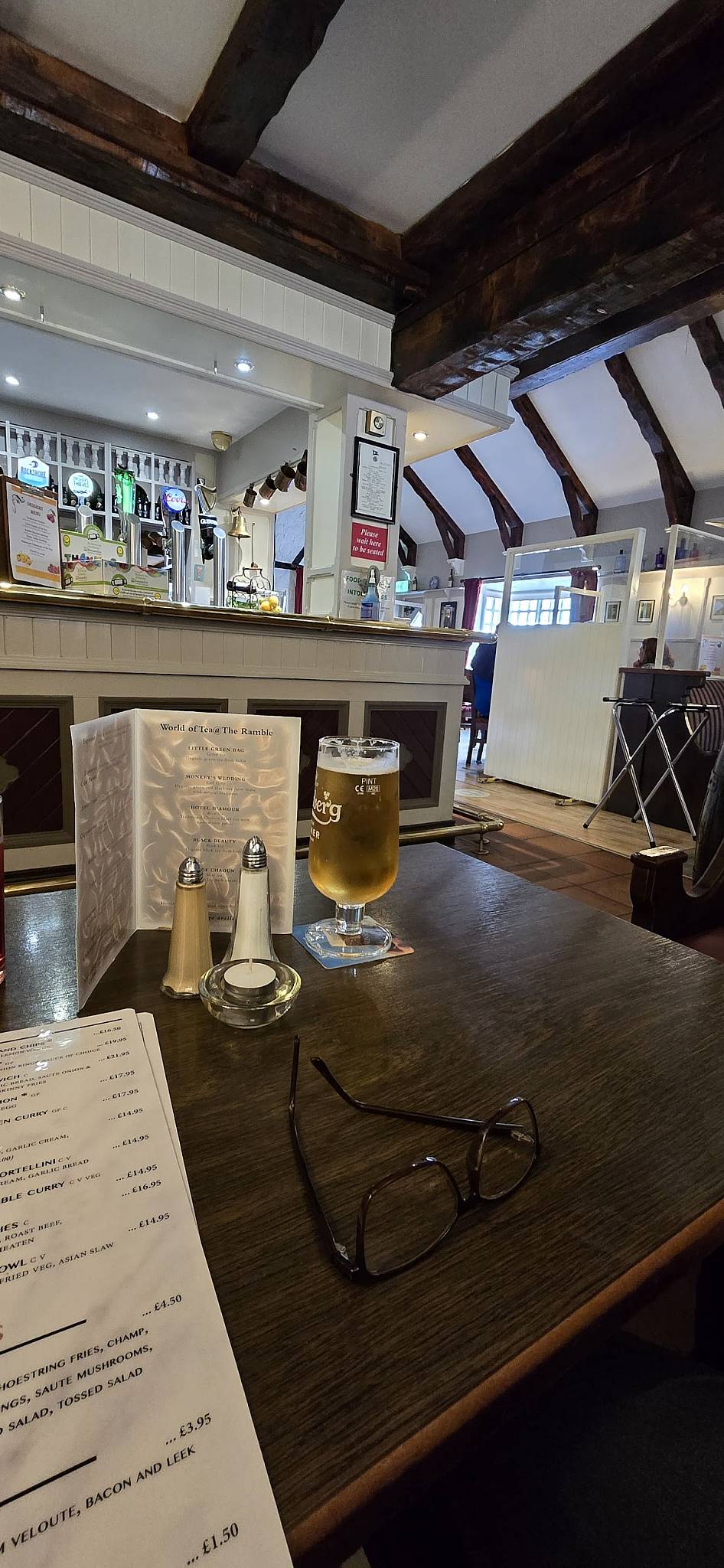 Menu at McLarnons Ramble Inn pub & bar, Antrim