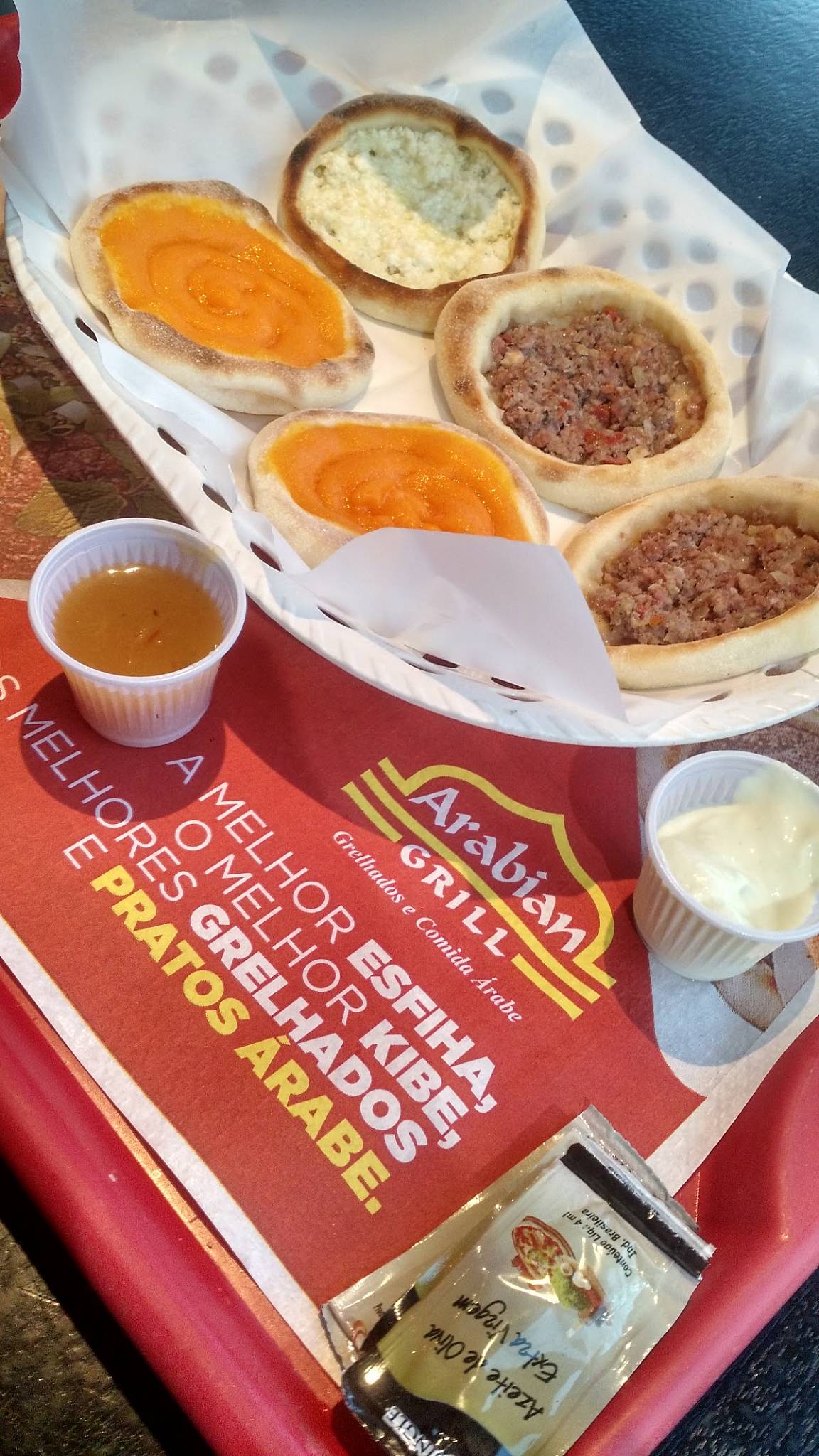 Menu at Arabian grill restaurant, São Luís, Shopping Passeio