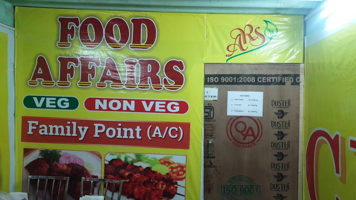 Menu at Ars Food Affairs, Gurugram, shop no 3