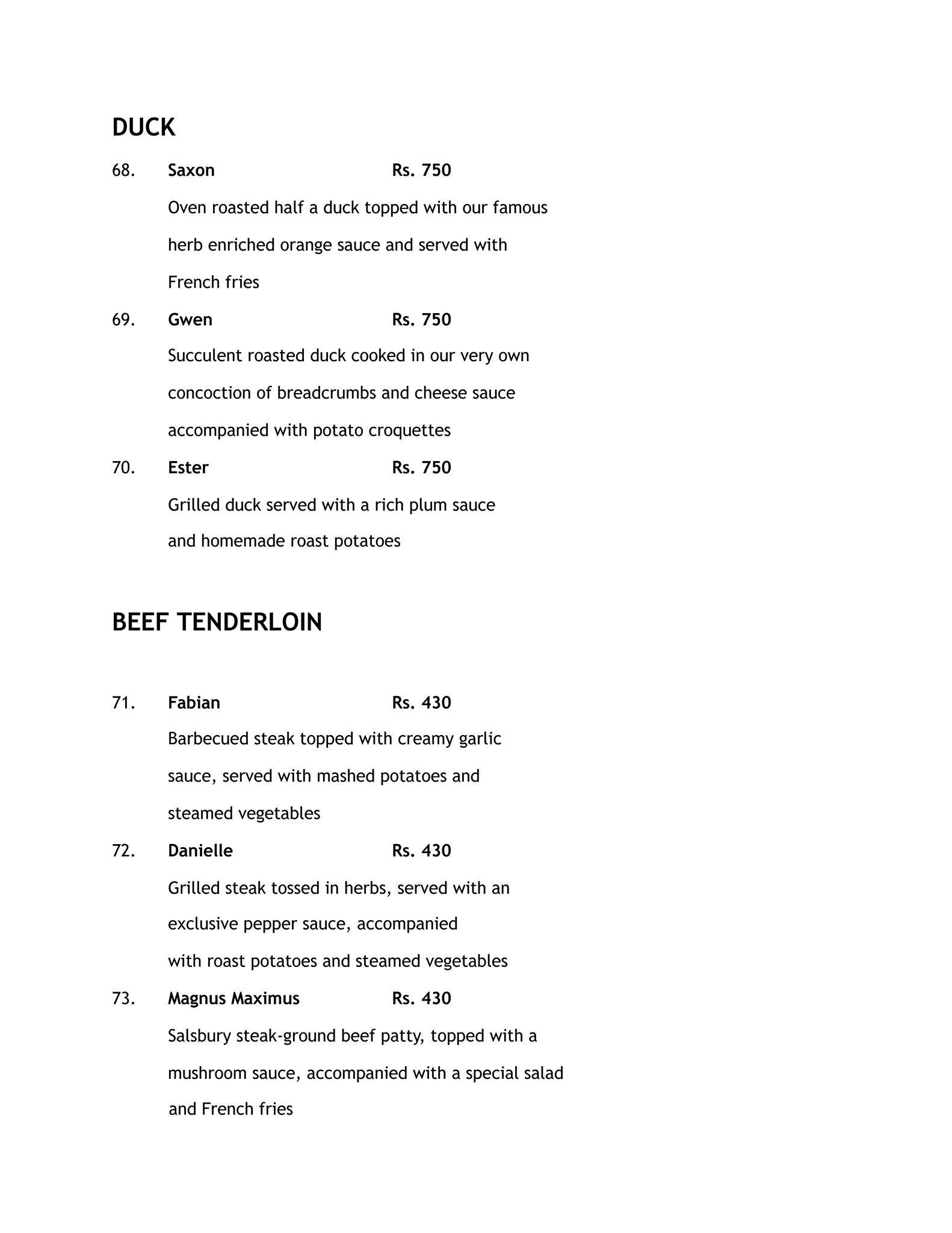 Menu at Arthur's Theme Goa, Candolim, C/o Acacia Hotel & Spa