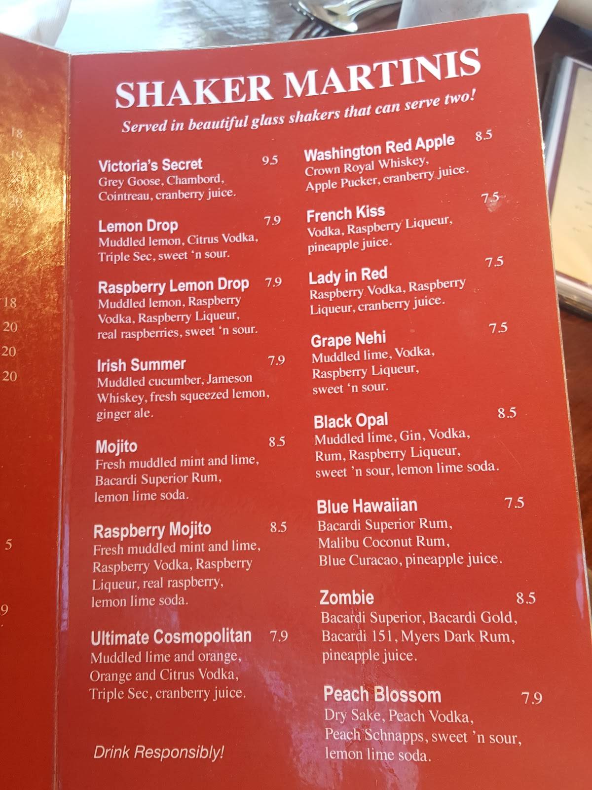 Menu at Asian 1 restaurant, Bellingham, Meridian St #101