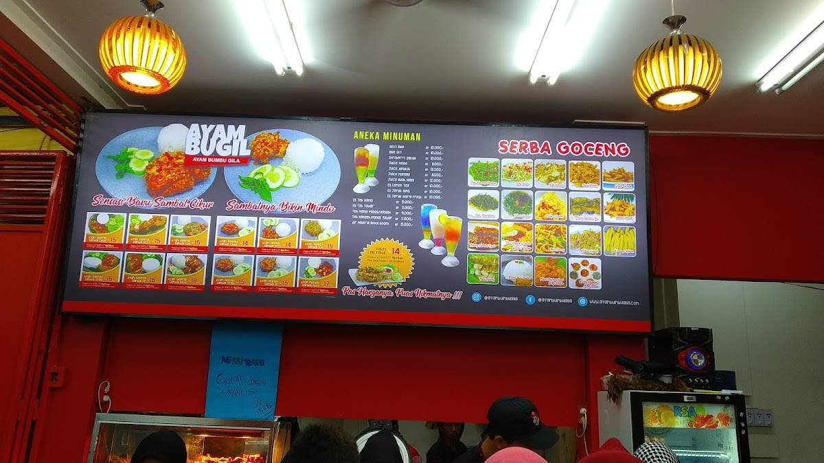 Menu at Ayam Bugil Cikarang restaurant, Bekasi Regency