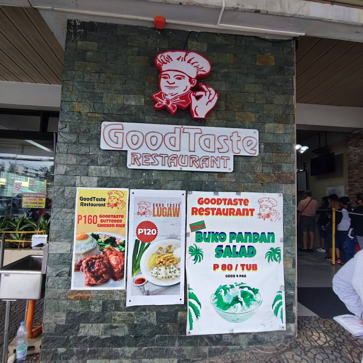 Menu at GOODTASTE RESTAURANT, Baguio, Otek St
