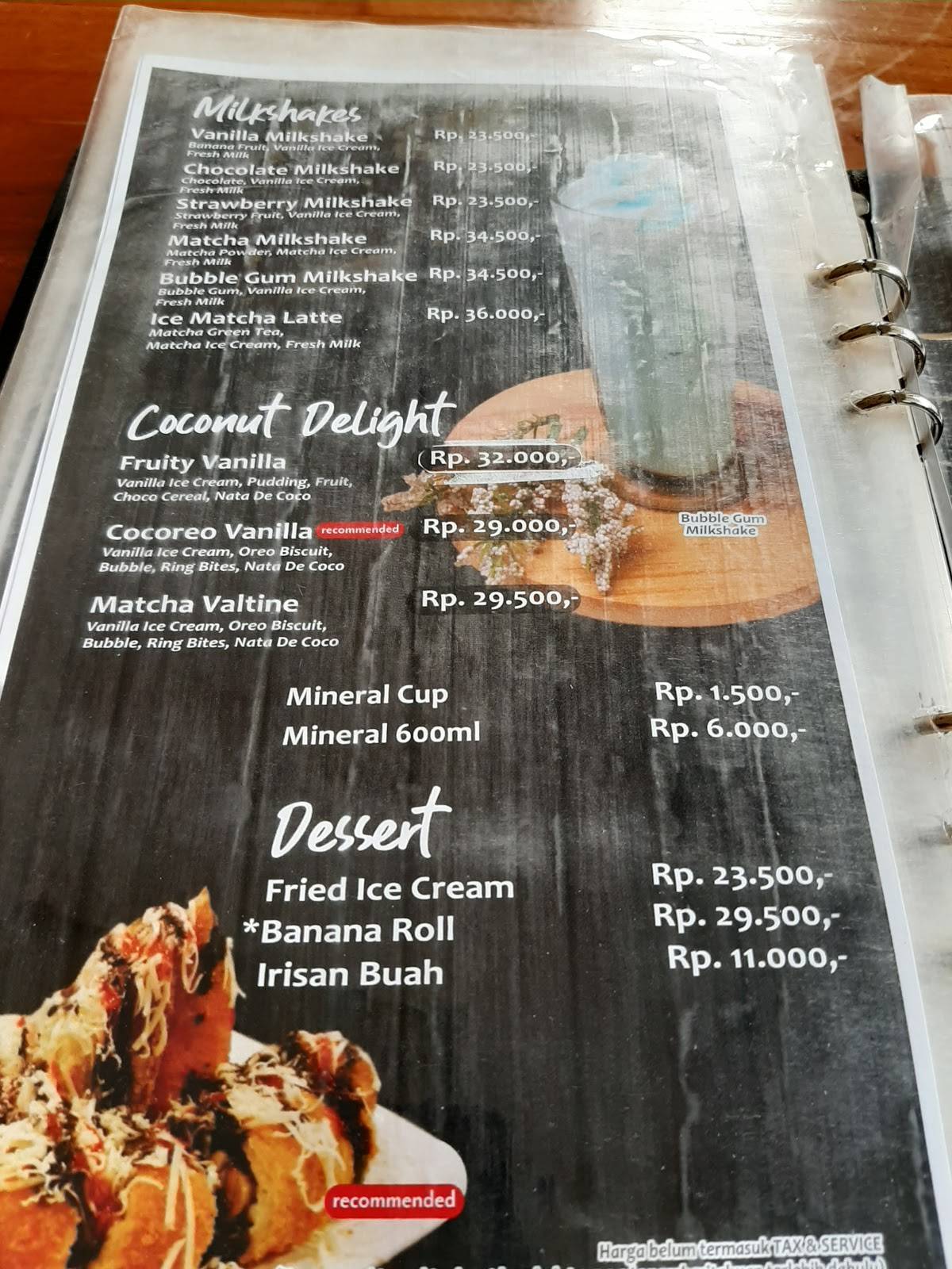 Carta del restaurante Rumah Makan Khas Sunda Cibiuk, Bandung, Jl ...