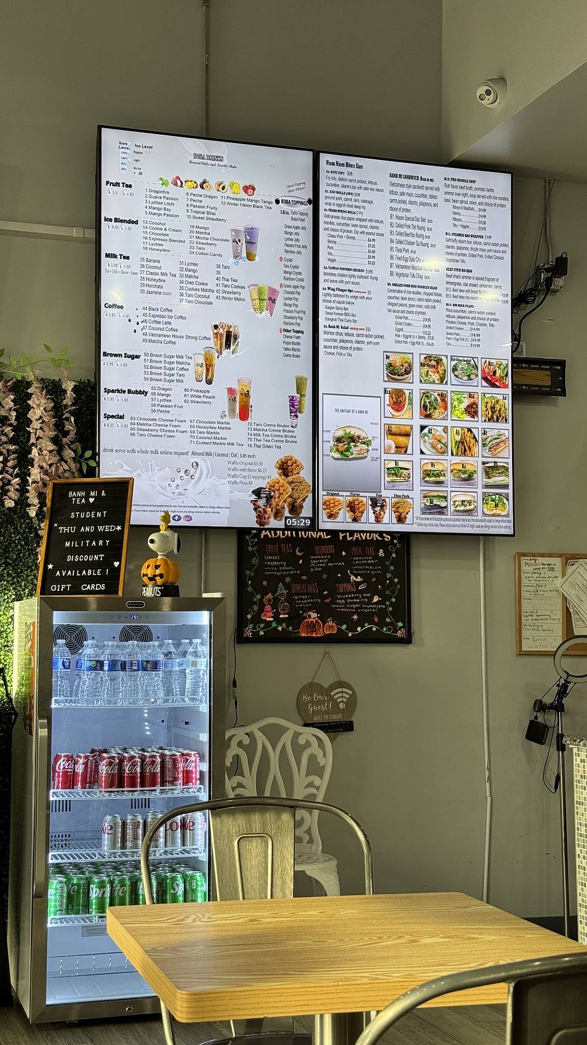 Menu at Banh Mi & Tea pub & bar, Fort Myers