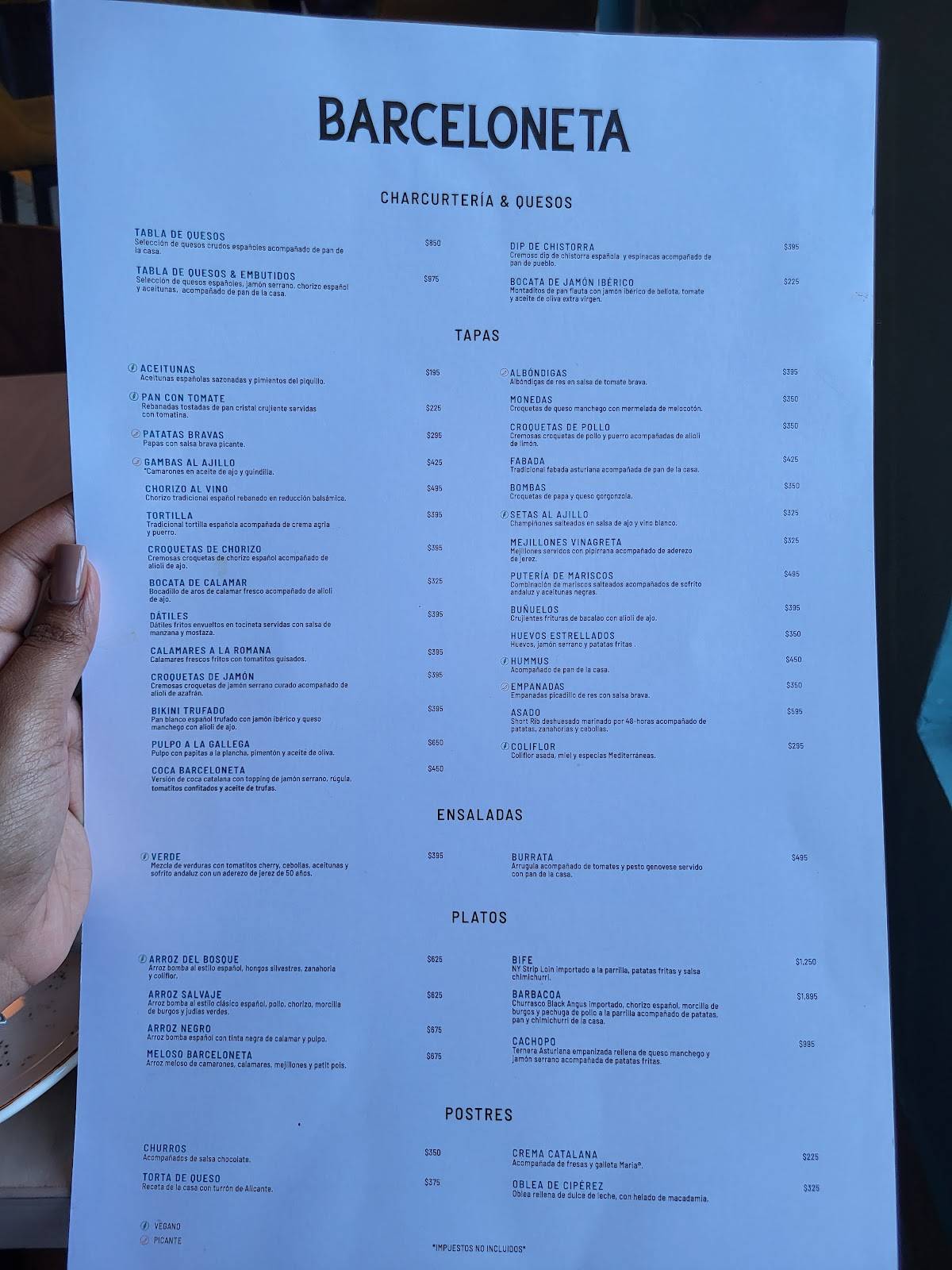 Carta de Barceloneta, Santiago De Los Caballeros