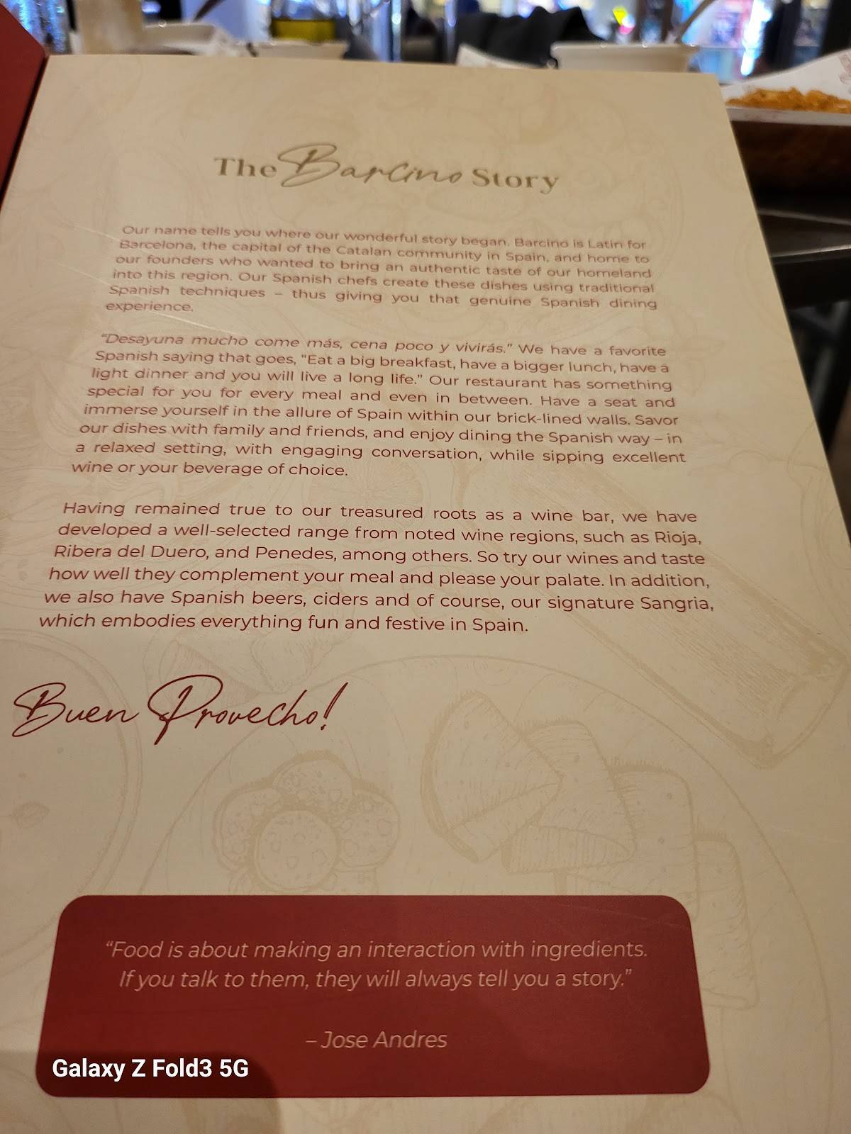 Menu at Barcino - S Maison, Pasay, Level 2
