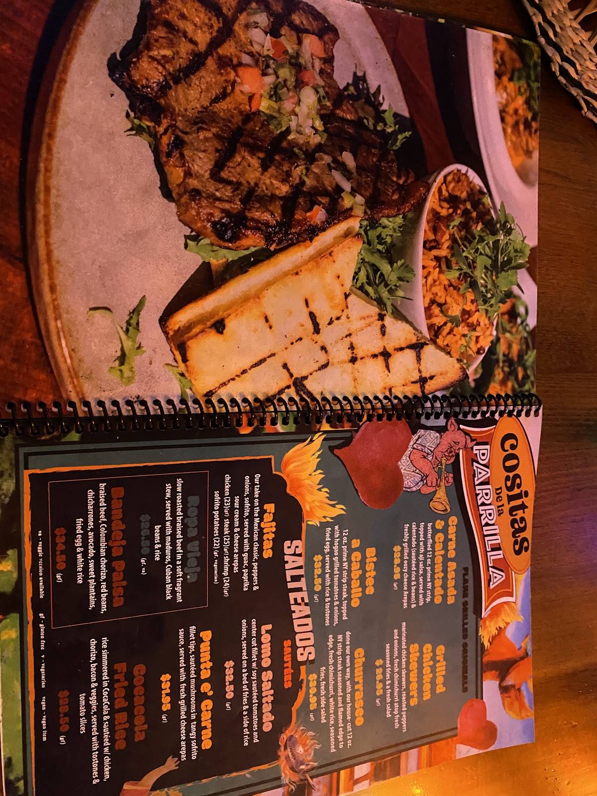 Menu at Barroco Lakewood, Lakewood, Madison Ave