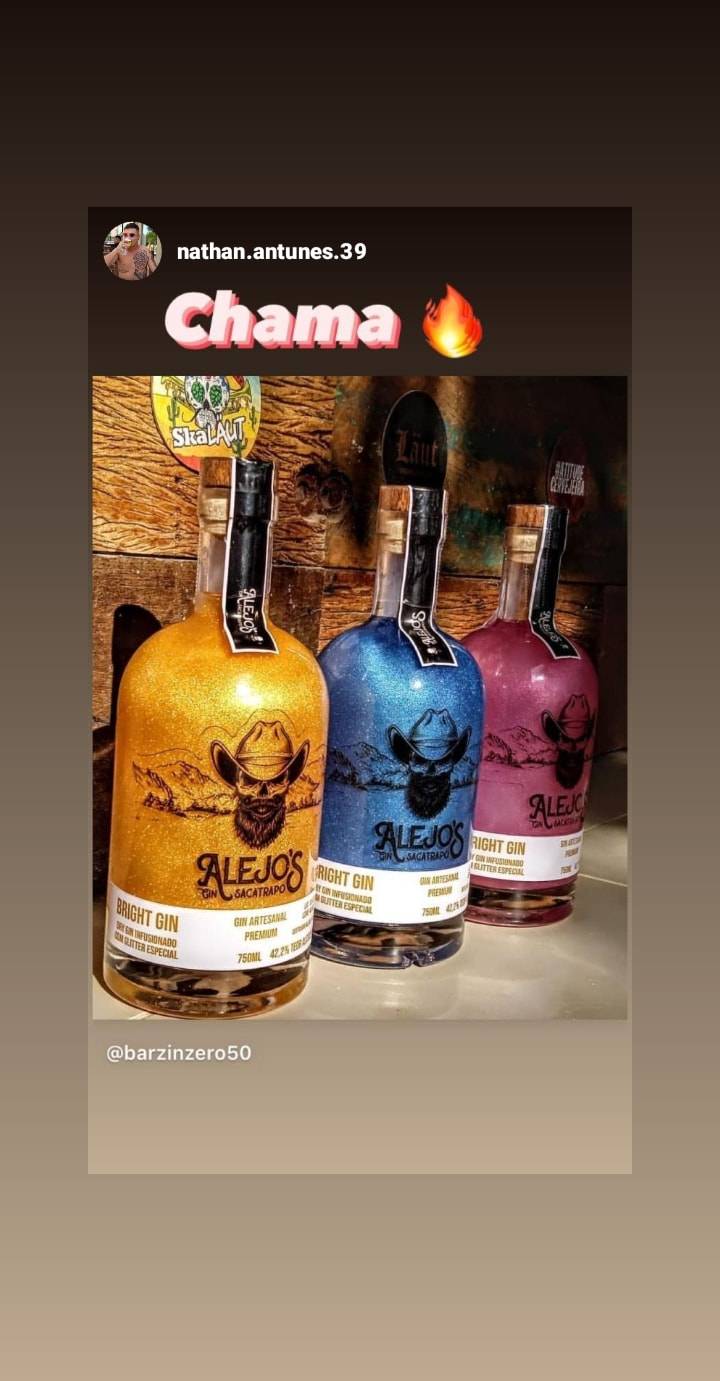 Menu em Barzin zero 50, Brasil