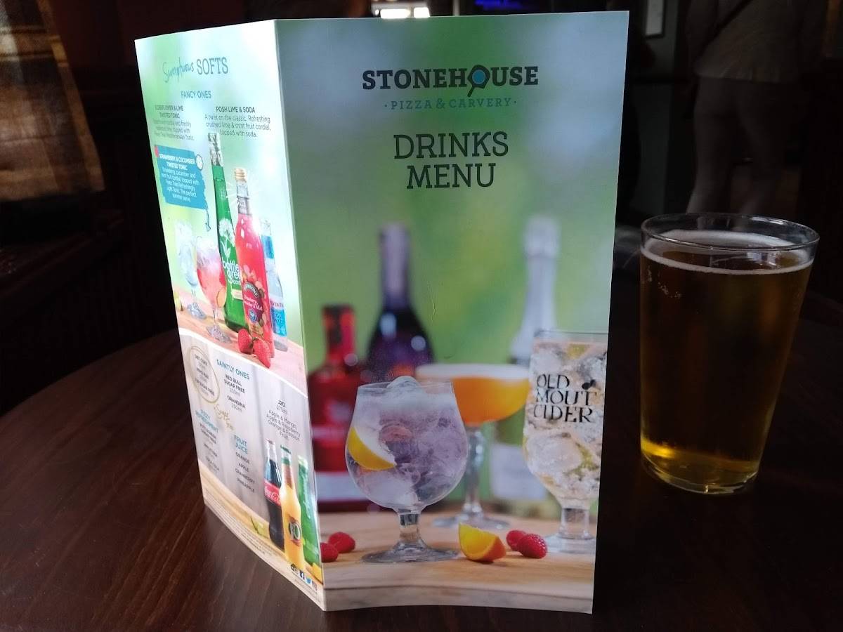 Menu at The Beach Arms Stonehouse pub & bar, Basingstoke