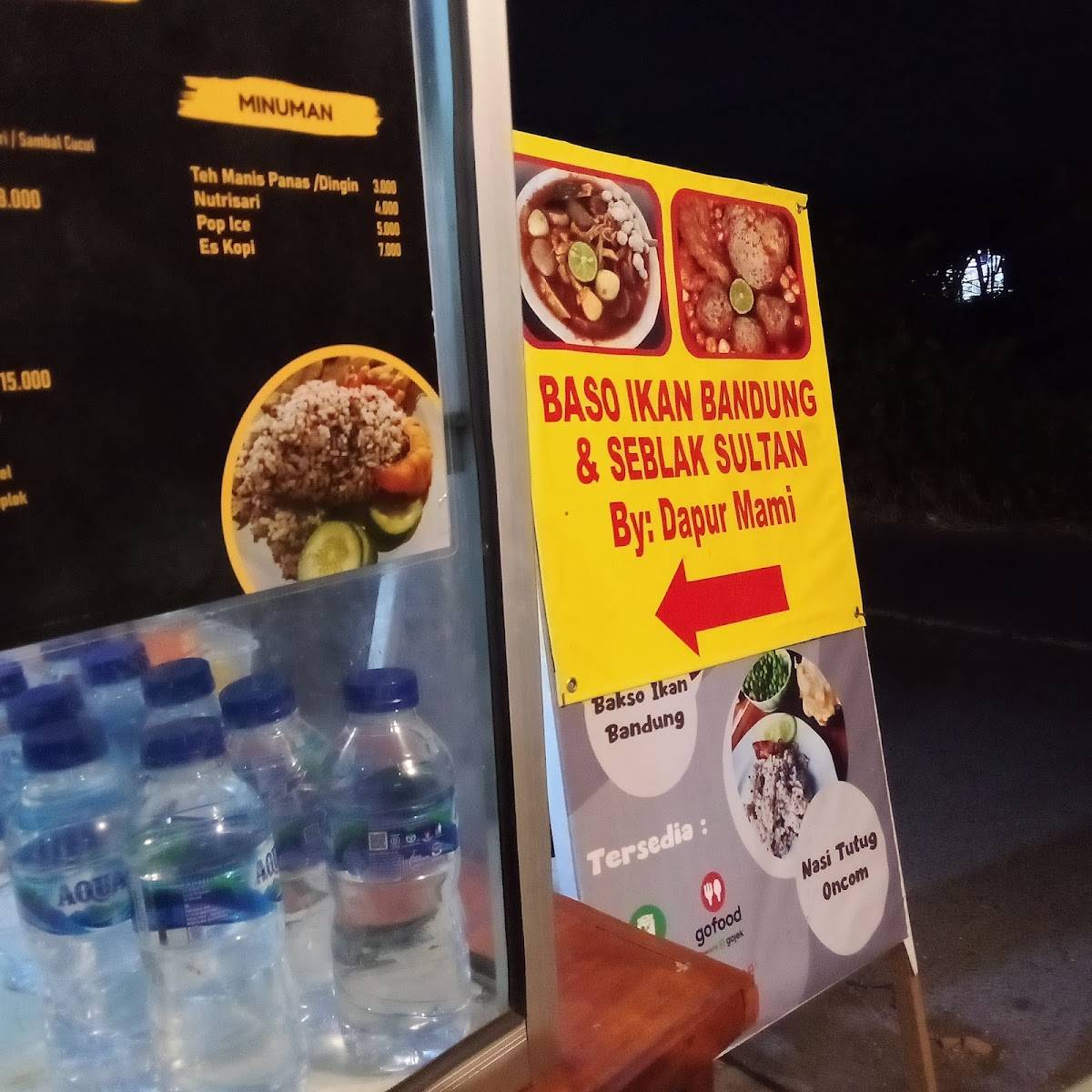 Menu at Baso Ikan Bandung & Seblak Sultan restaurant, Denpasar