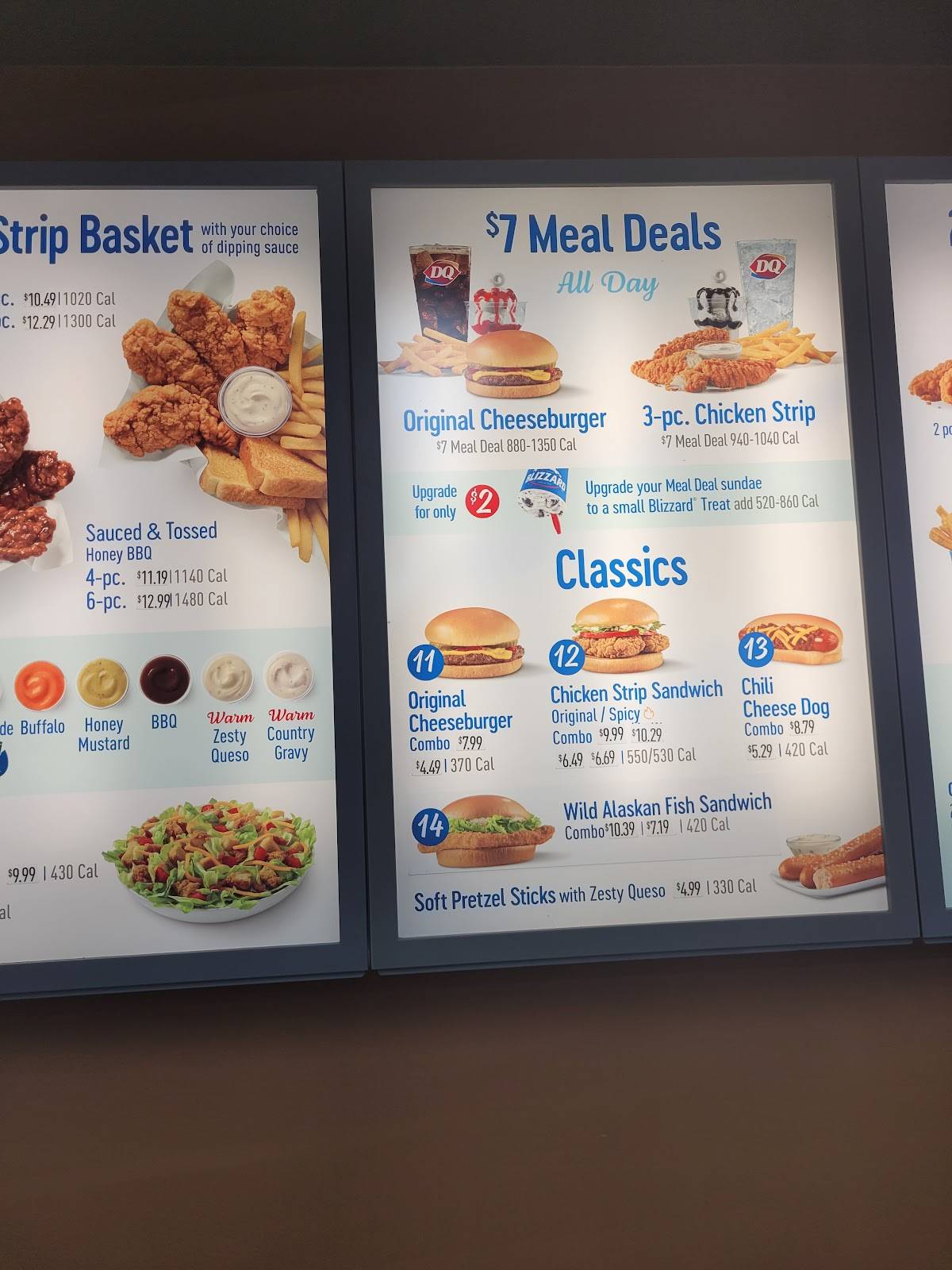 Menu at Battle Lake Dairy Queen fast food, Battle Lake