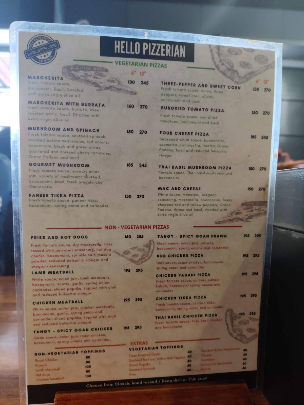Menu at Truffles, Bengaluru, Apex Building 93/A Ground Floor