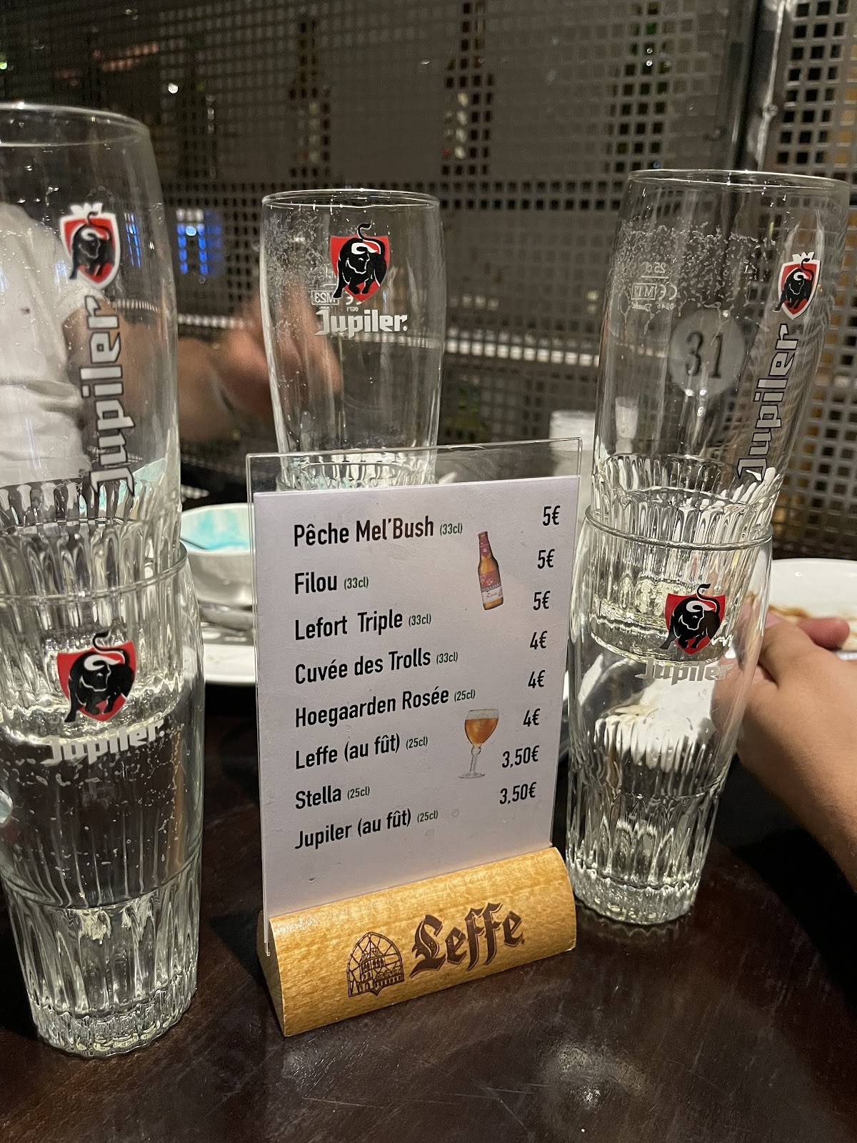 Menu at Black Angus Grill, Mouscron