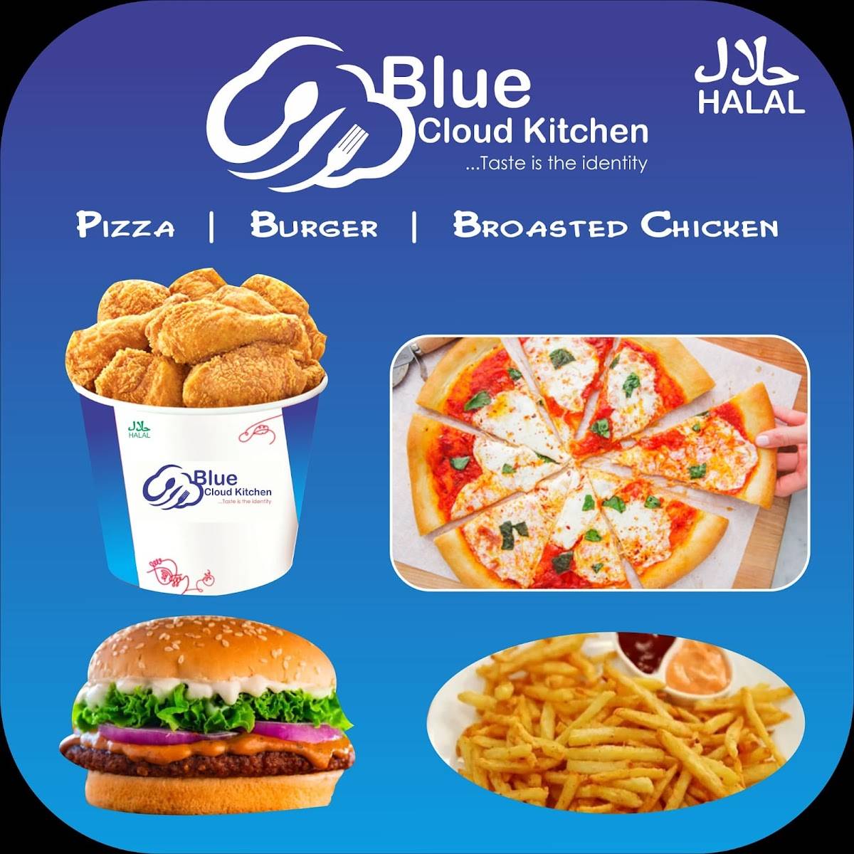 Menu at Blue Cloud Kitchen, Hyderabad