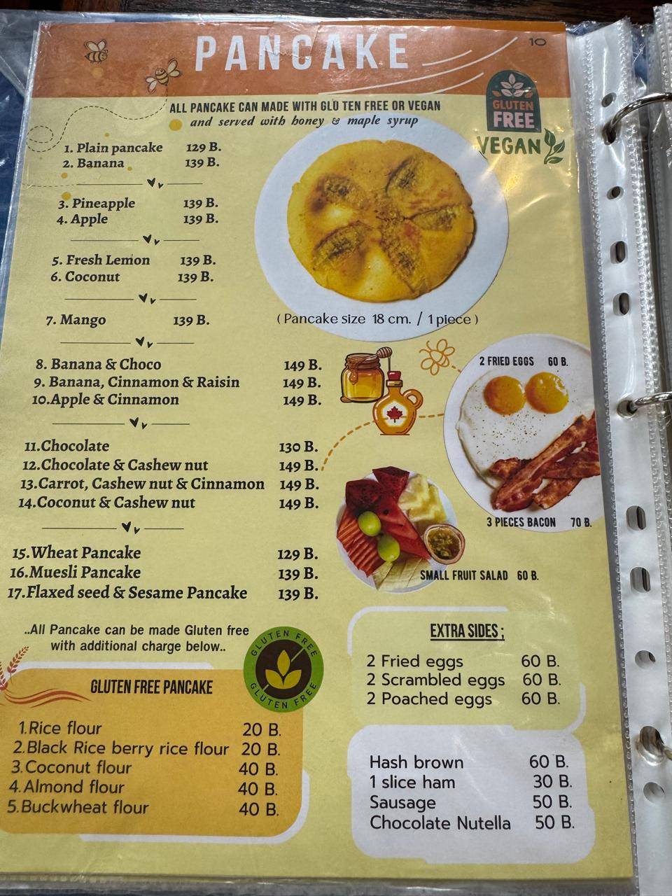 Menu at Blue Diamond The Breakfast Club Cm, Chiang Mai
