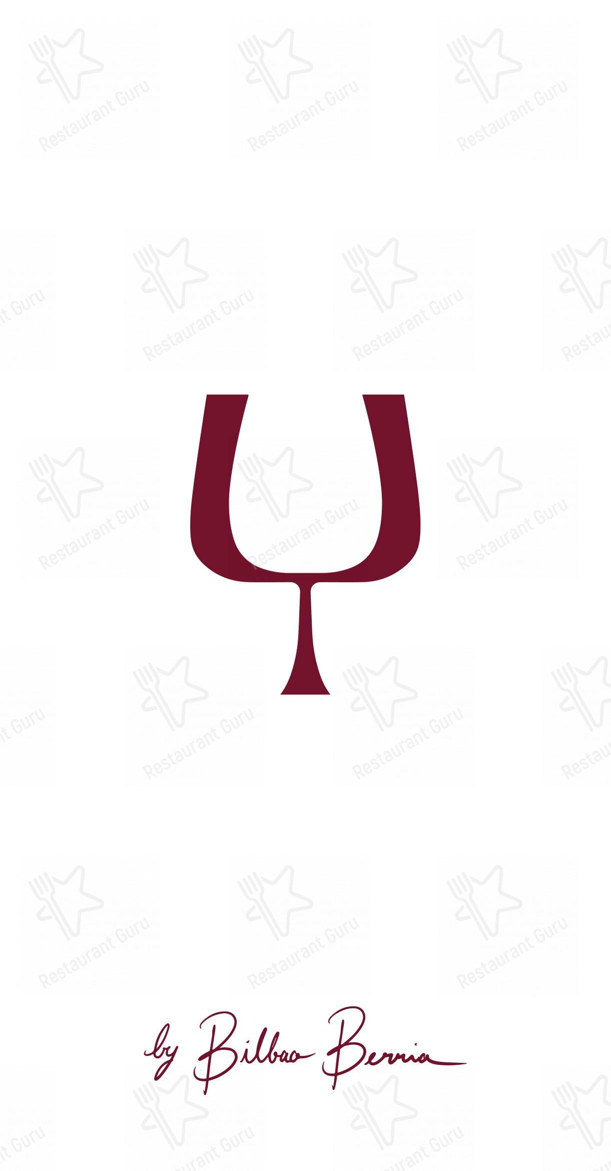 Carta del restaurante Bocoy, Bilbao