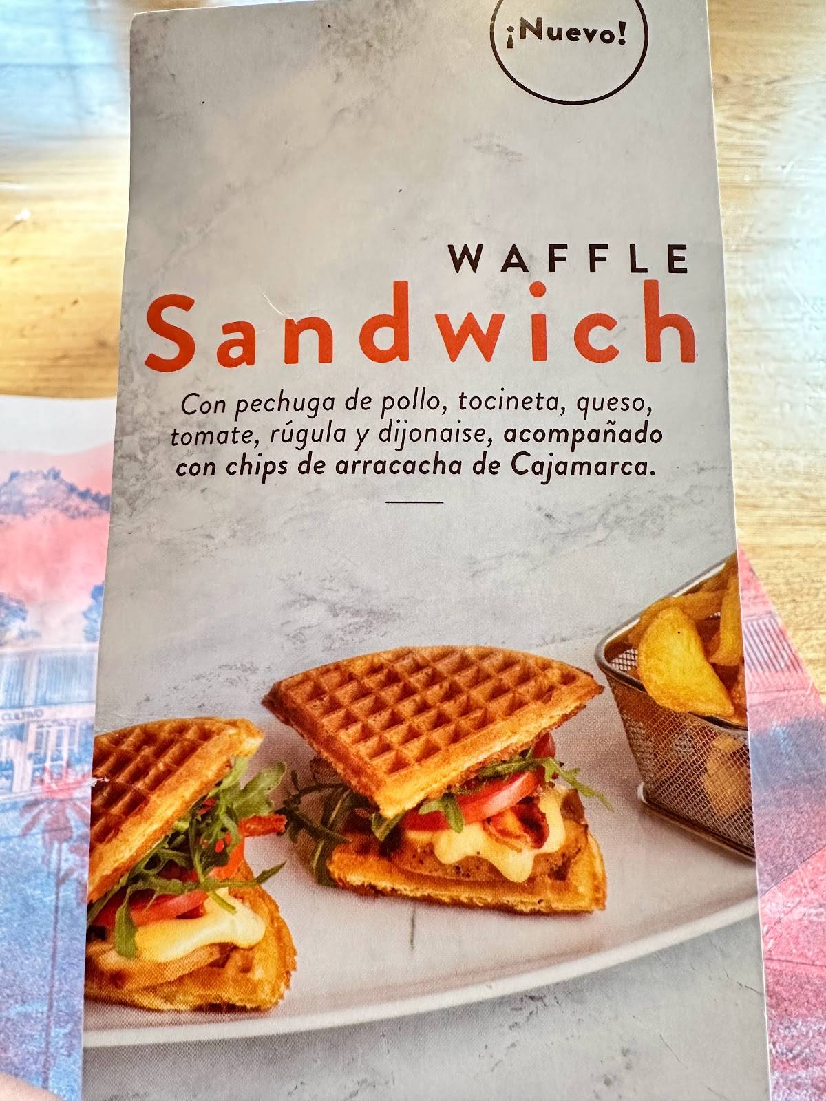 Carta del restaurante Crepes & Waffles Torre 140, Bogotá, TORRE HHC
