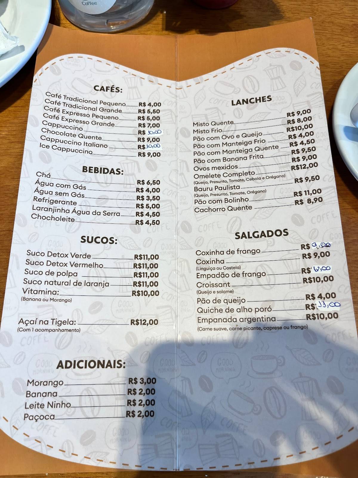 Menu em Bon Coffee Baln. Camboriú, Balneário Camboriú