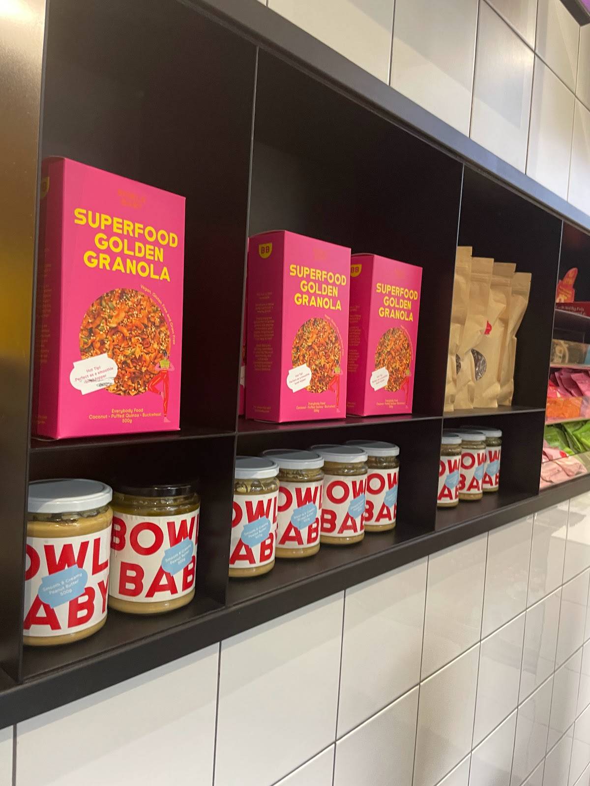 Menu at Bowls Baby restaurant, Melbourne