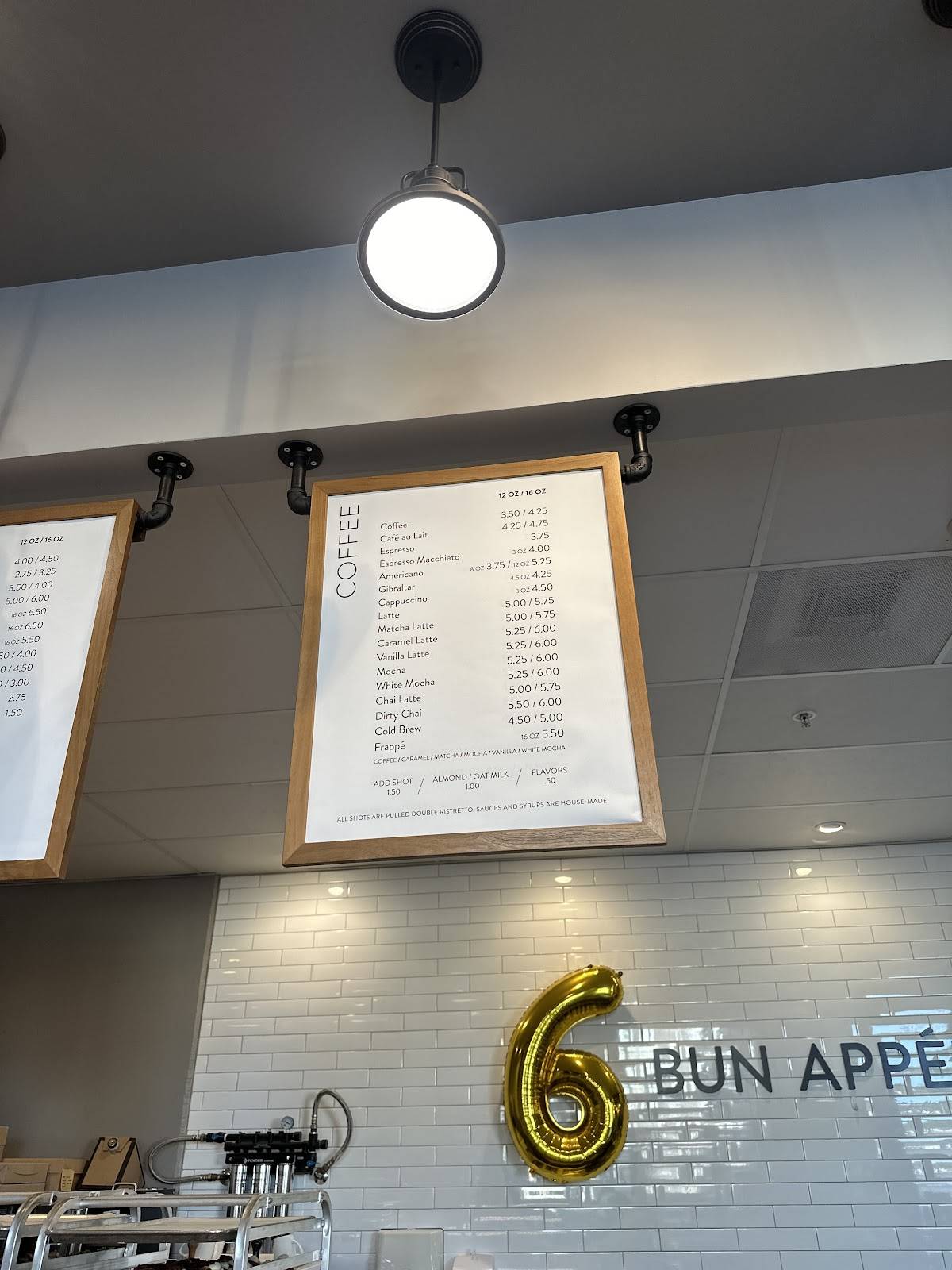 Menu at Bun Appétit Donuts cafe, Fremont, Fremont Blvd A