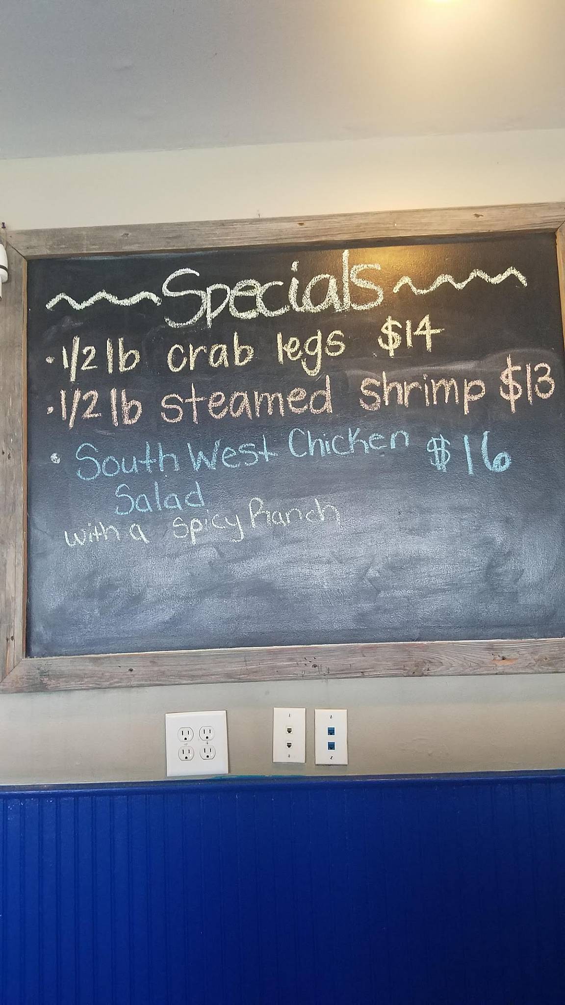 Menu at Buoy 44 Seafood Grill restaurant, Virginia Beach