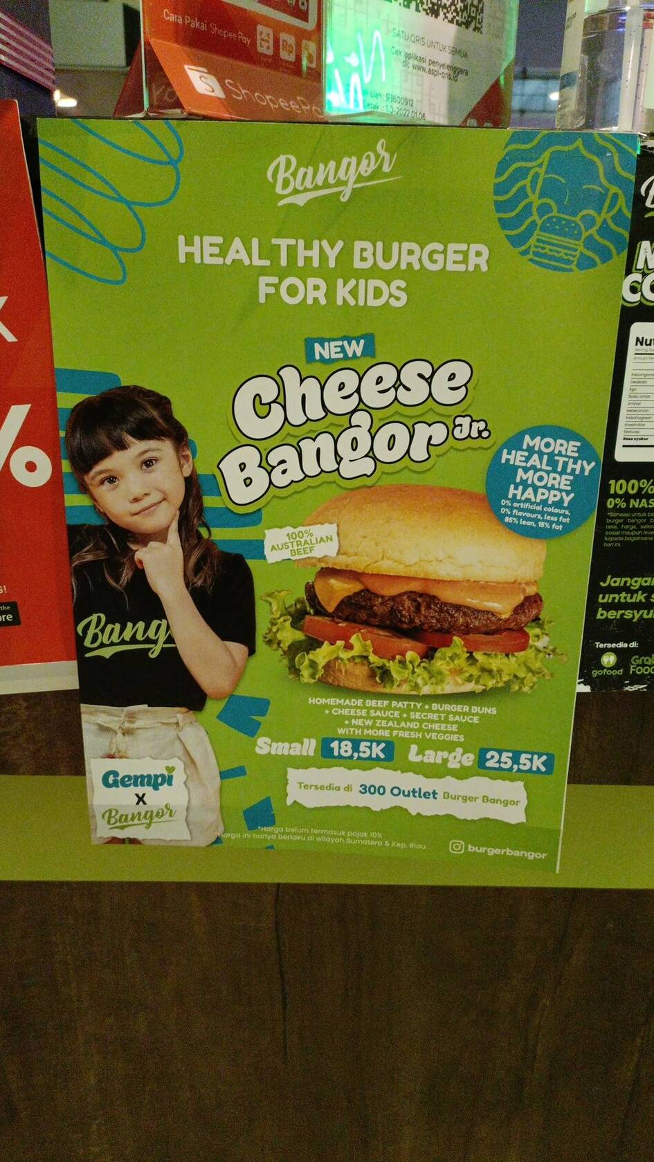 Menu at Burger Bangor Pasir Putih restaurant, Batam