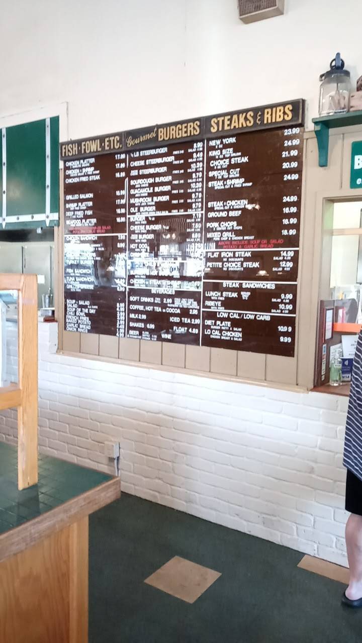 Menu at Burger Pit restaurant, San Jose