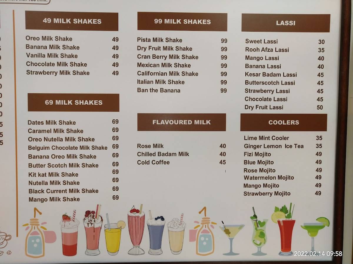 Menu at CHAI CLUB KPHB, Hyderabad