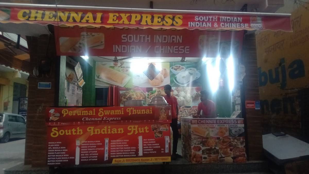 Menu at CHENNAI EXPRESS, New Delhi, G4WG+36F