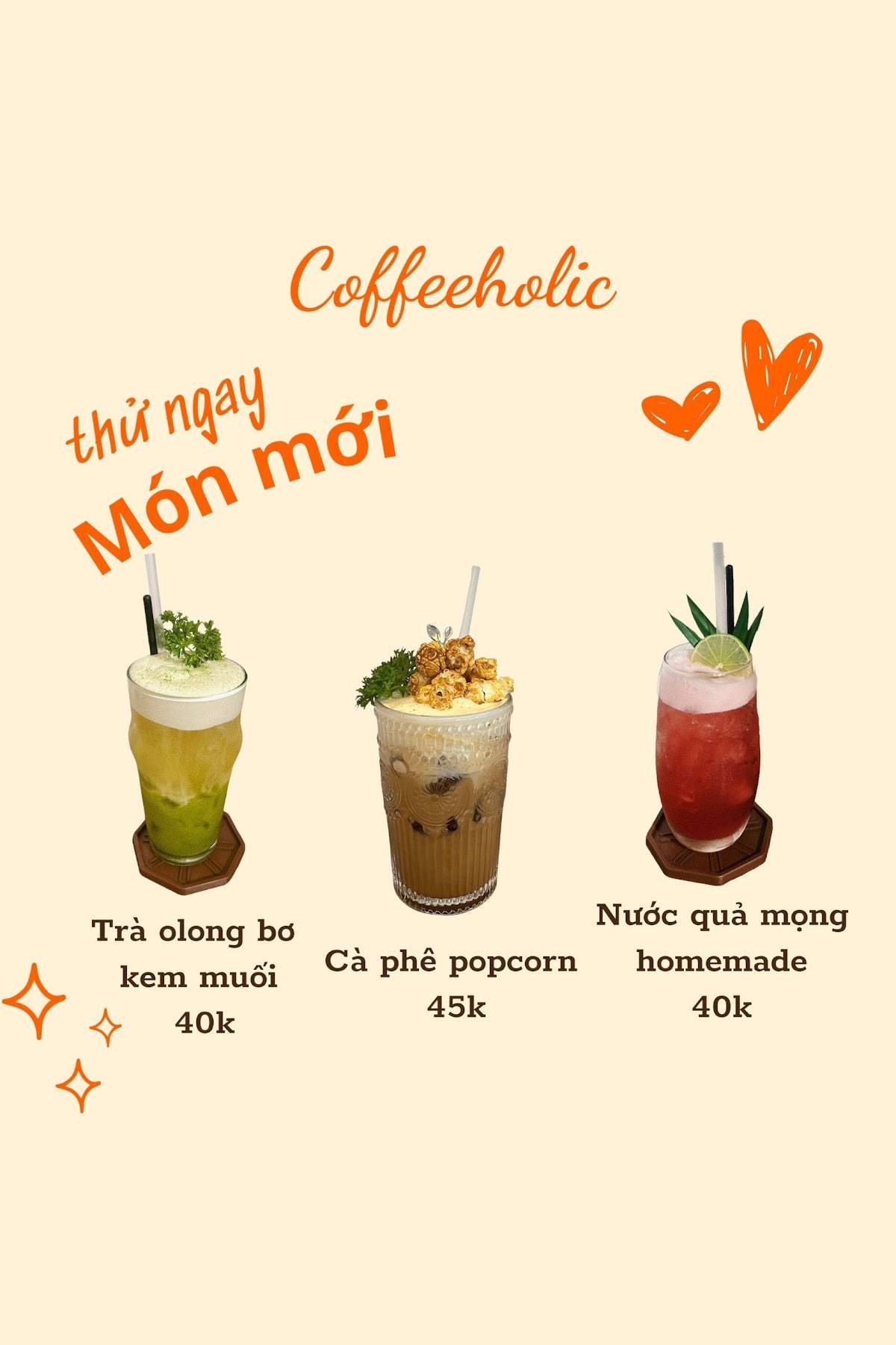 Menu at Cà Phê Huyền Thoại Núi, Ninh Hòa