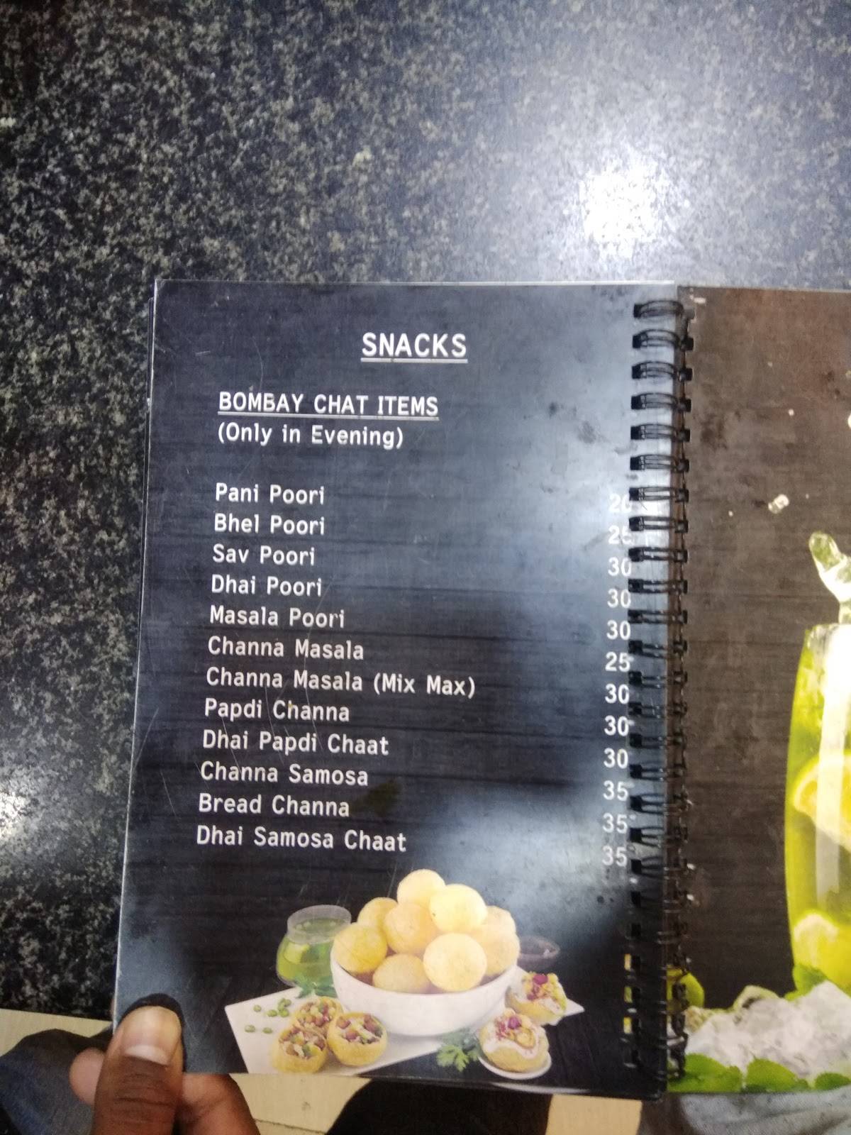Menu at Hi-Way Snacks, Agaramthen, Kelambakkam - Vandalur Road