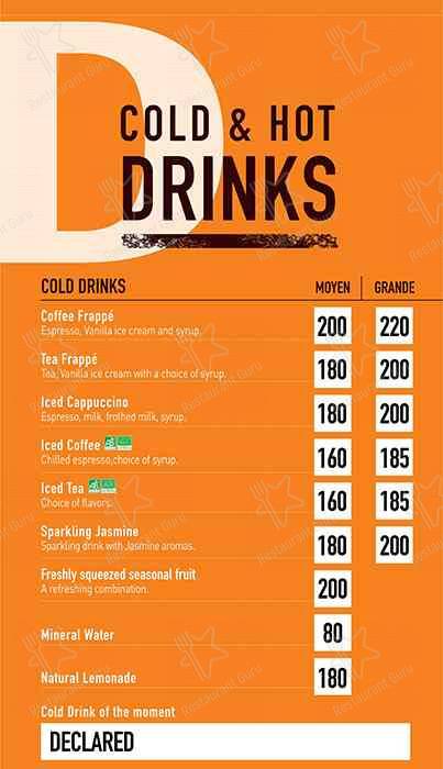 Menu at Malongo Atelier Barista Philippines, Taguig, A101 123 West ...