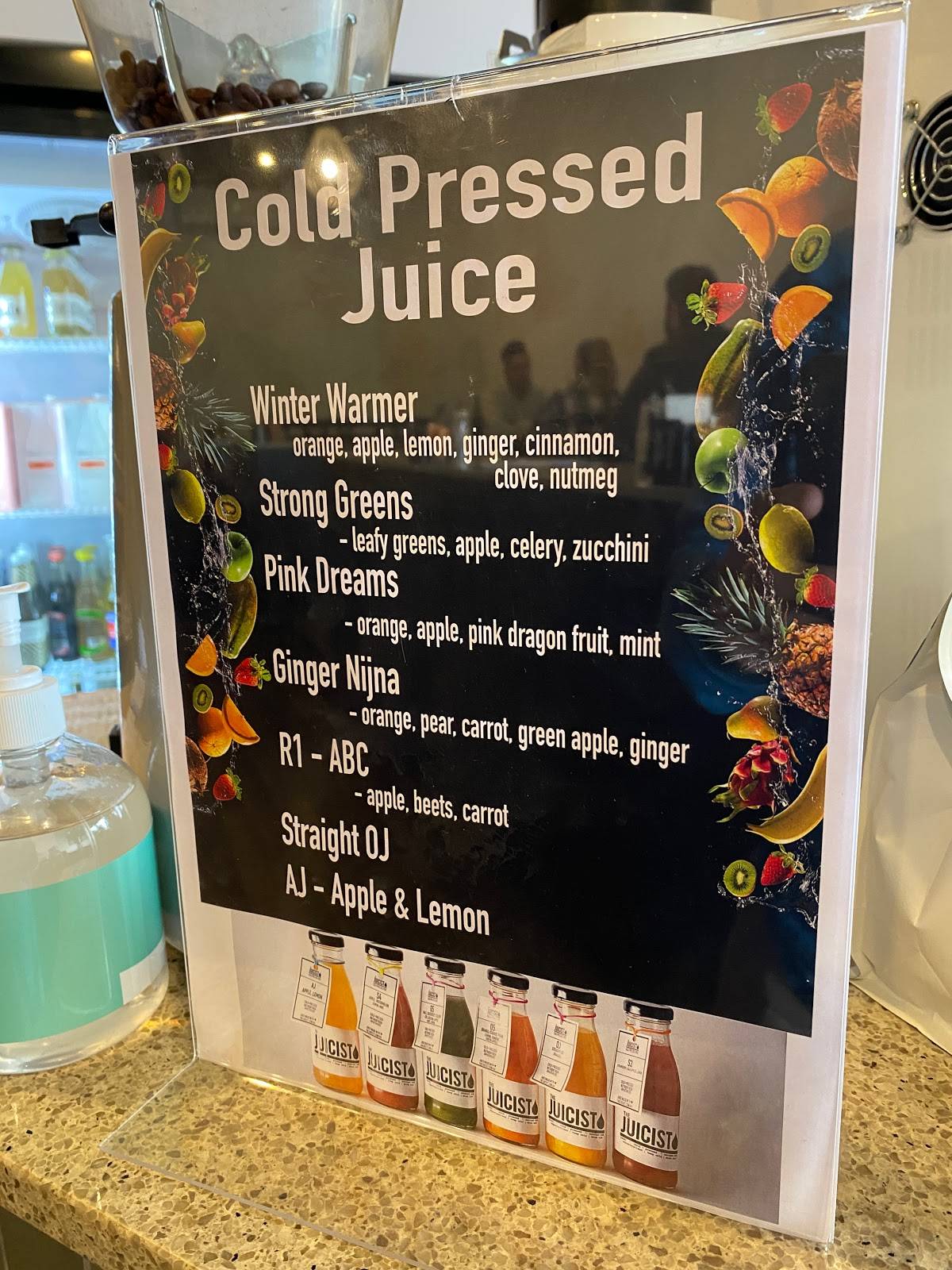Menu at Nogi Lane cafe, Dianella