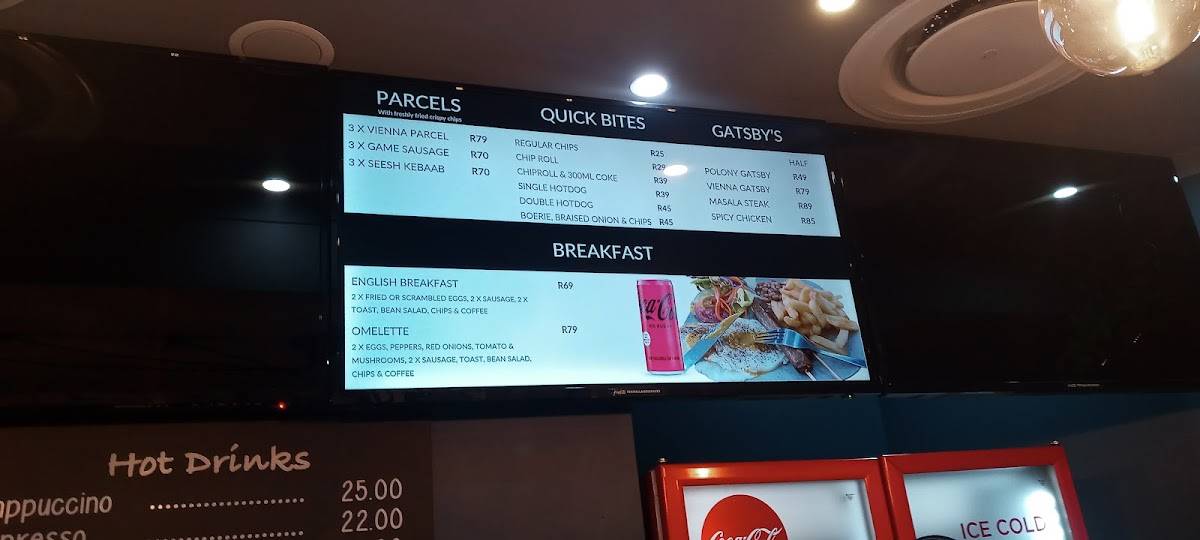 Menu at The Olive Cafe - Claremont (Halaal), Cape Town