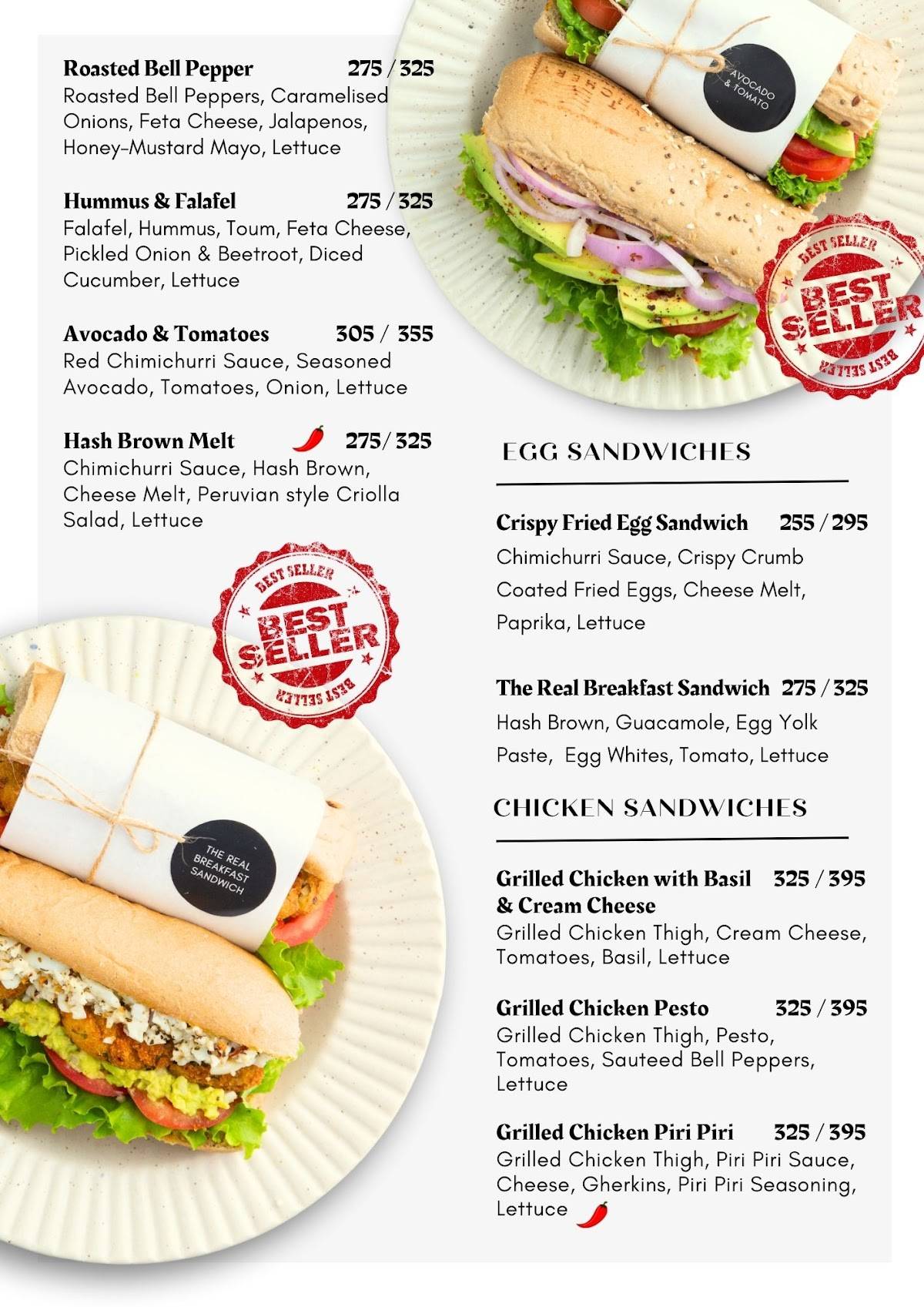 Menu at WITCHERY, THE SANDWICH CO., Gurugram, Shop No. DCT-143